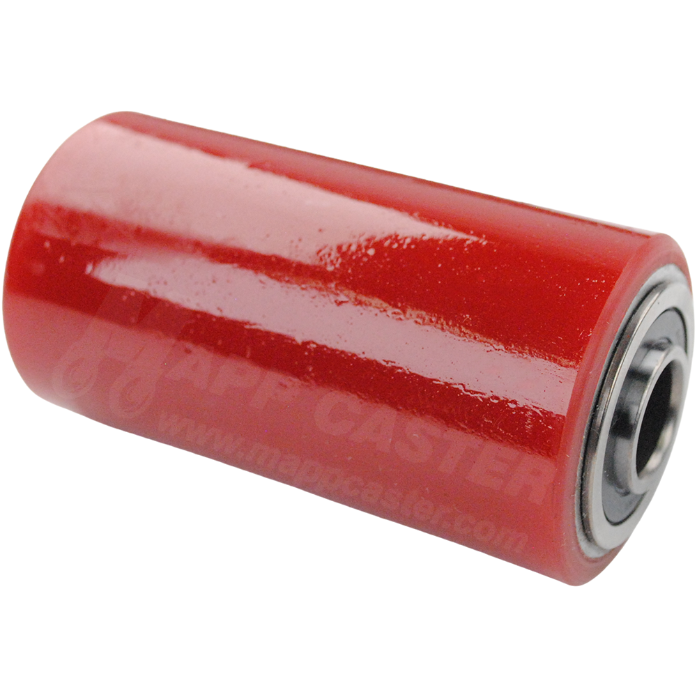 2" x 3-5/8" Heavy Duty Polyurethane on Steel Pallet Jack Load Wheel ...