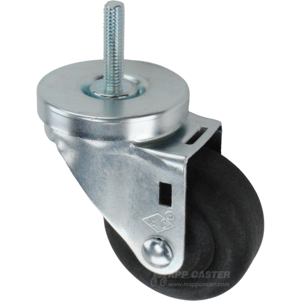 3/8" Threaded Stem Casters Tagged "wheel-type-high-temp-nylon" - Mapp ...