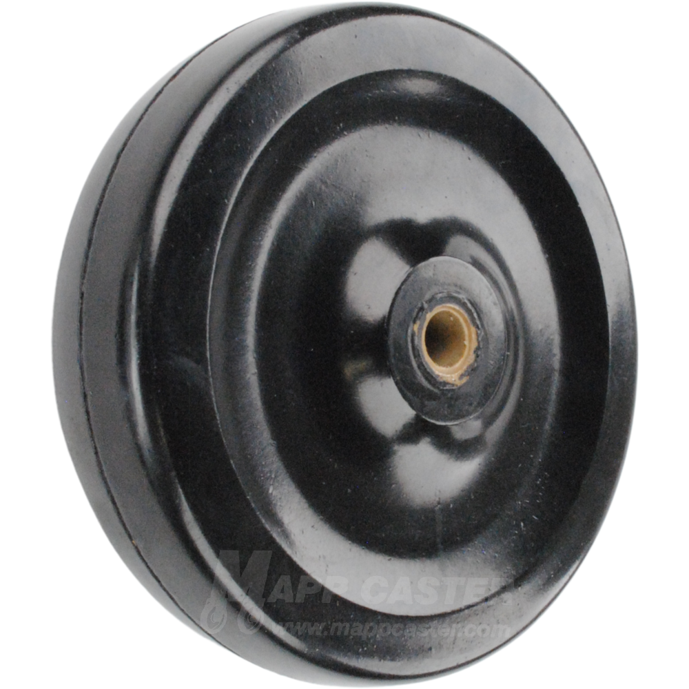 4" x 1" Soft Rubber Wheel - 125 Lbs Capacity - Mapp Caster