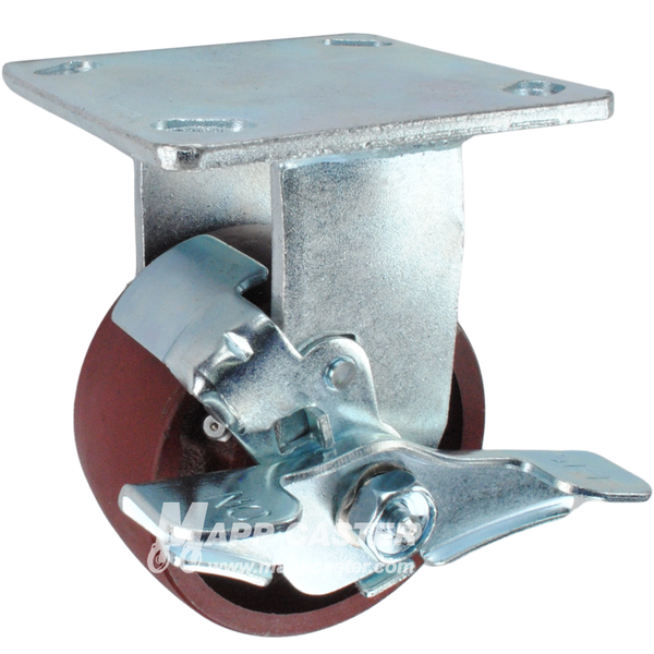 Steel Casters | Industrial Ductile Steel Wheel Casters Tagged "rig-type ...