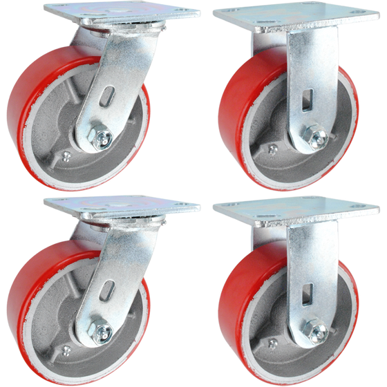 Garbage, Trash Can & Dumpster Casters & Wheels - Mapp Caster
