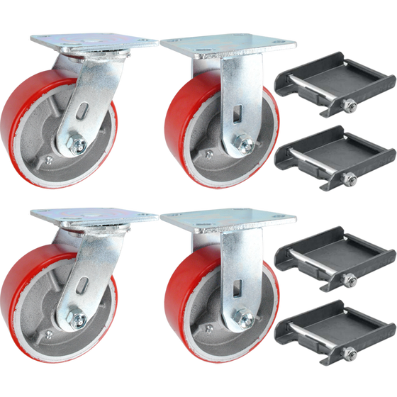 Garbage, Trash Can & Dumpster Casters & Wheels - Mapp Caster