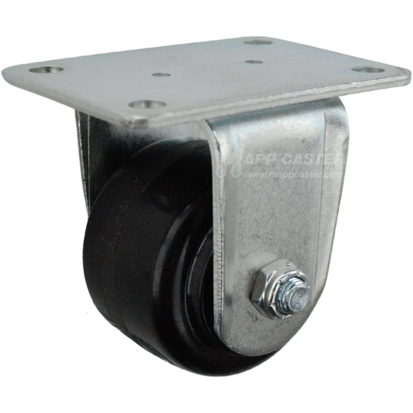 Composite & Resin Wheel Plate Casters - Up to 1,750 lbs Capacity Tagged ...