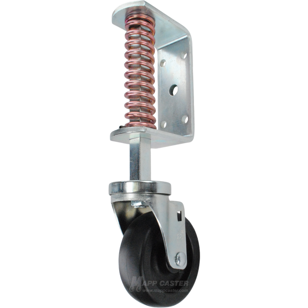 300 lbs Spring Loaded Gate Casters for Swinging Residential & Commerci ...