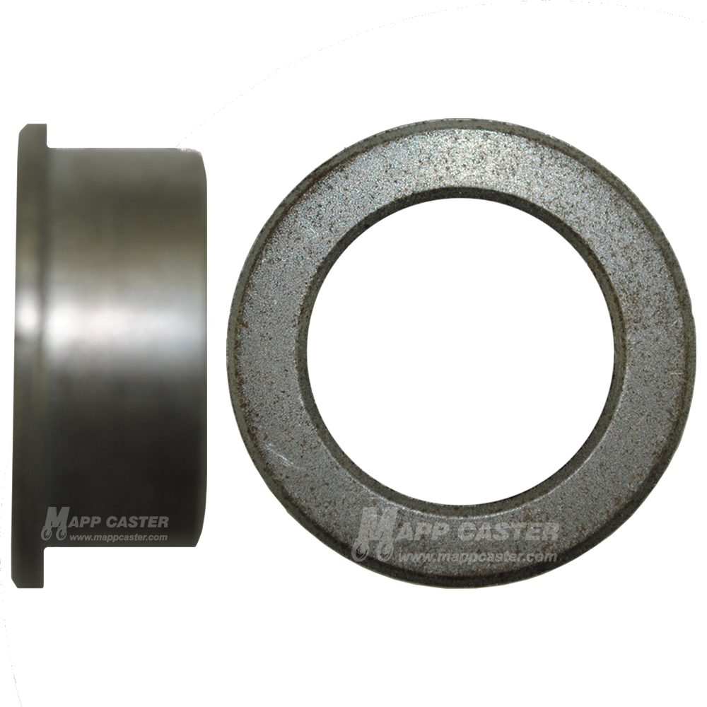 Set of Two 1" ID, 1-3/8" OD Steel Bushings for Hand Truck & Industrial ...