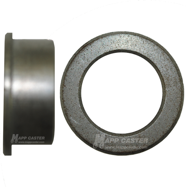 Set of Two 1" ID, 1-3/8" OD Steel Bushings for Hand Truck & Industrial ...