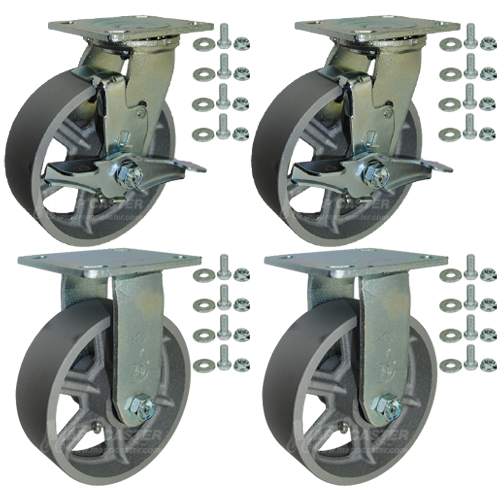 BBQ Pit & Smoker Casters - Mapp Caster