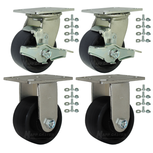 Jobbox & Toolbox Casters | MappCaster.com Tagged "over-100" - Mapp Caster