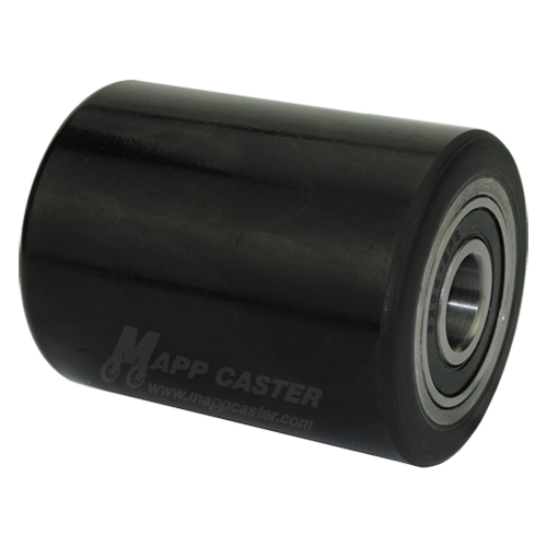 2-7/8" x 3-3/4" Heavy Duty Poly on Steel Pallet Jack Load Wheel - Mapp ...