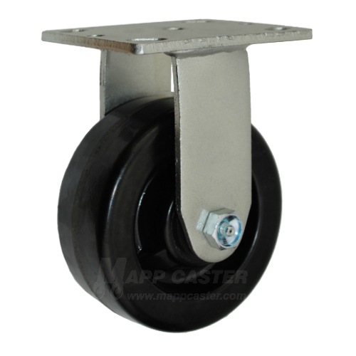 5" x 2" Heavy Duty Phenolic BBQ Casters, 4000 lbs Total Capacity - Mapp ...