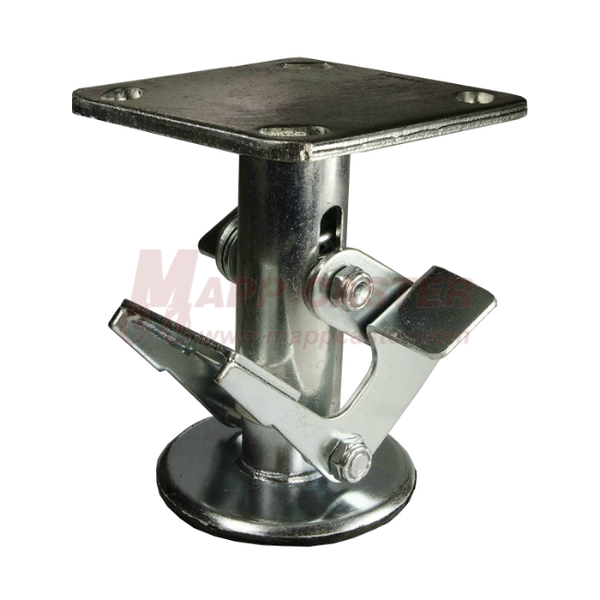 Pedal Type Floor Lock for 5" x 2" Wheel Casters for Carts & Equipment ...