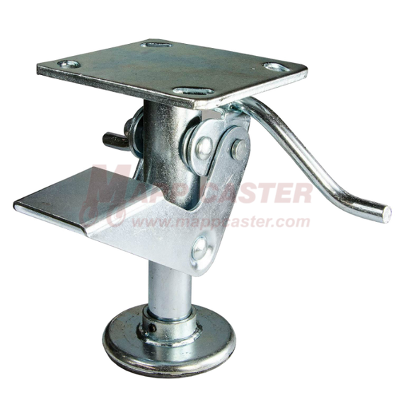 Floor Locks - Caster Brakes | MappCaster.com - Mapp Caster