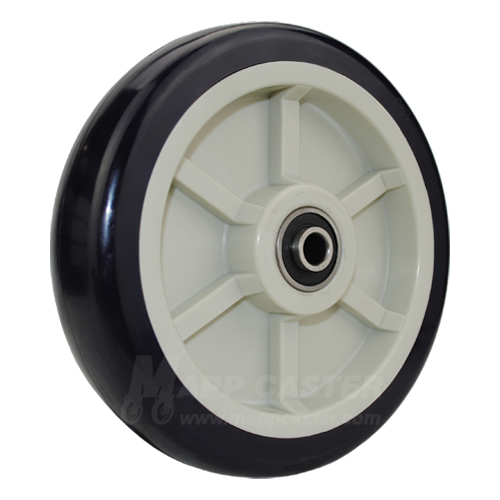 Caster Wheels - 8 Inch Diameter Wheels Tagged "capacity-1001-1200-lbs ...