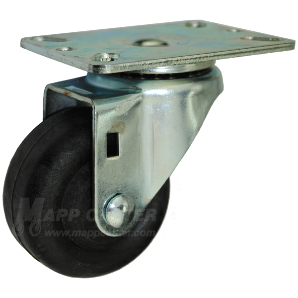 3” Bakery Rack Oven Casters With Easy Rolling Ball Bearings, Set of 4 ...