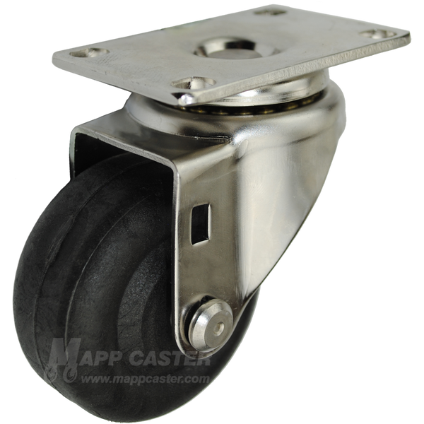 High Temp Bakery Oven Rack Casters Tagged "20-50" - Mapp Caster