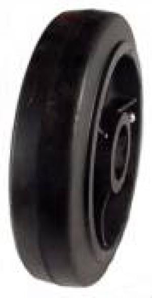 6" x 1-1/2" Rubber on Iron Wheel - 450 Lbs Capacity - Mapp Caster