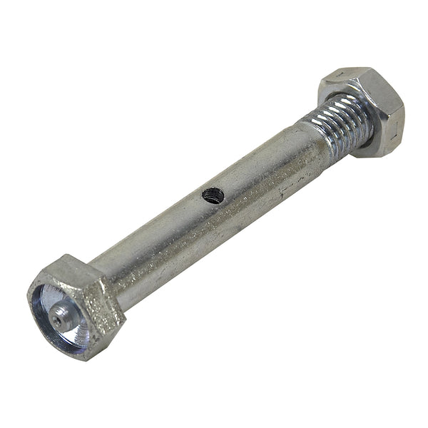 1/2 Inch Zerk Axle with Nut | 3-3/8 Inch Long - Mapp Caster