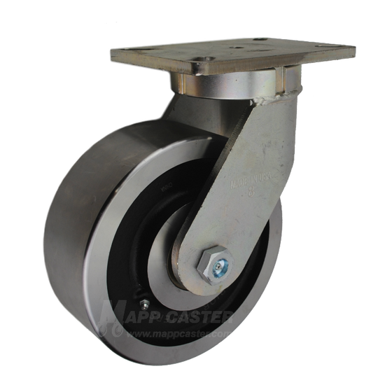 Heavy Duty Steel Casters | Forged Steel Wheel Casters - Mapp Caster